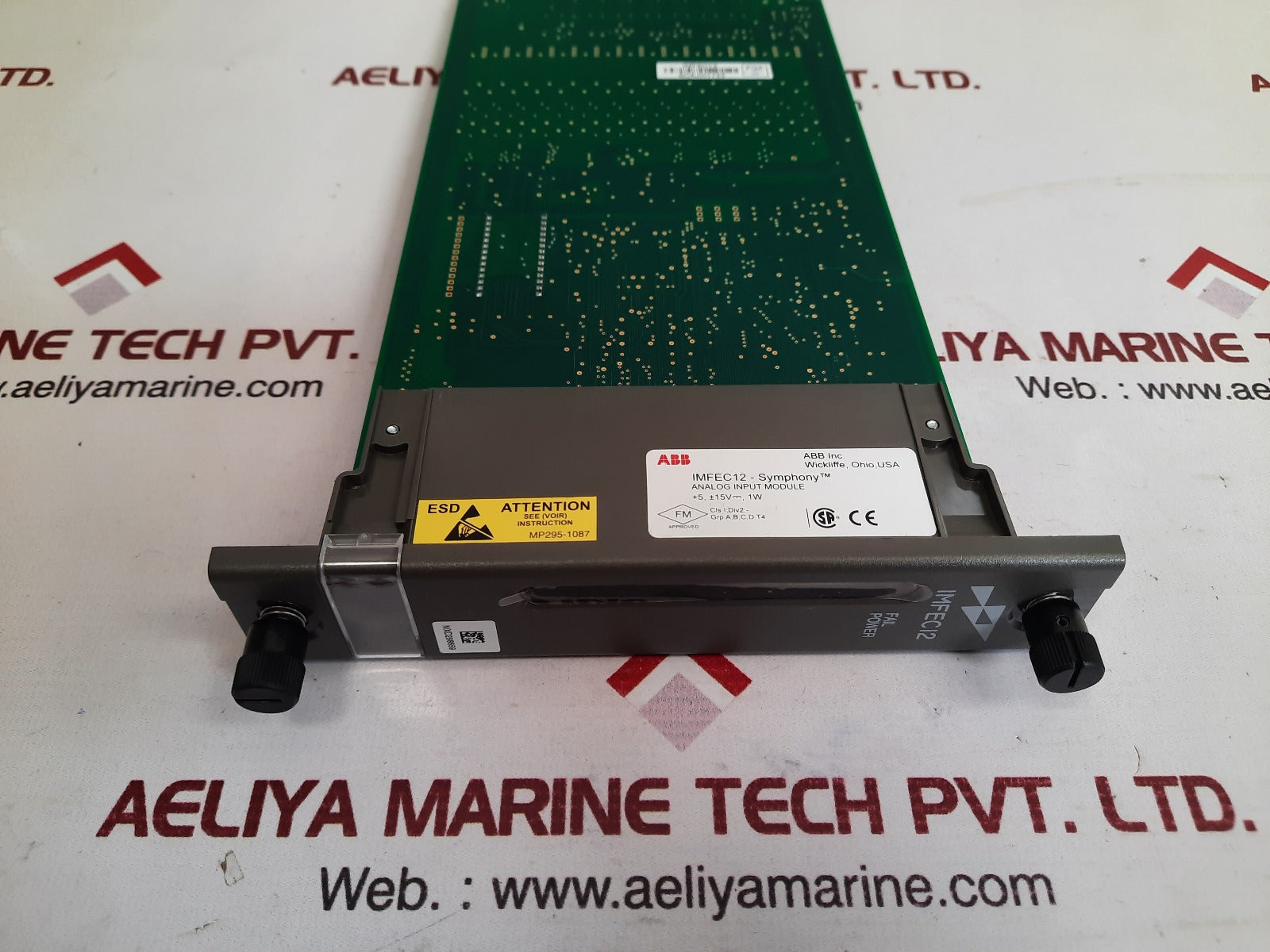 Abb imfec12-symphony analog input module circuit board – Aeliya Marine Tech®