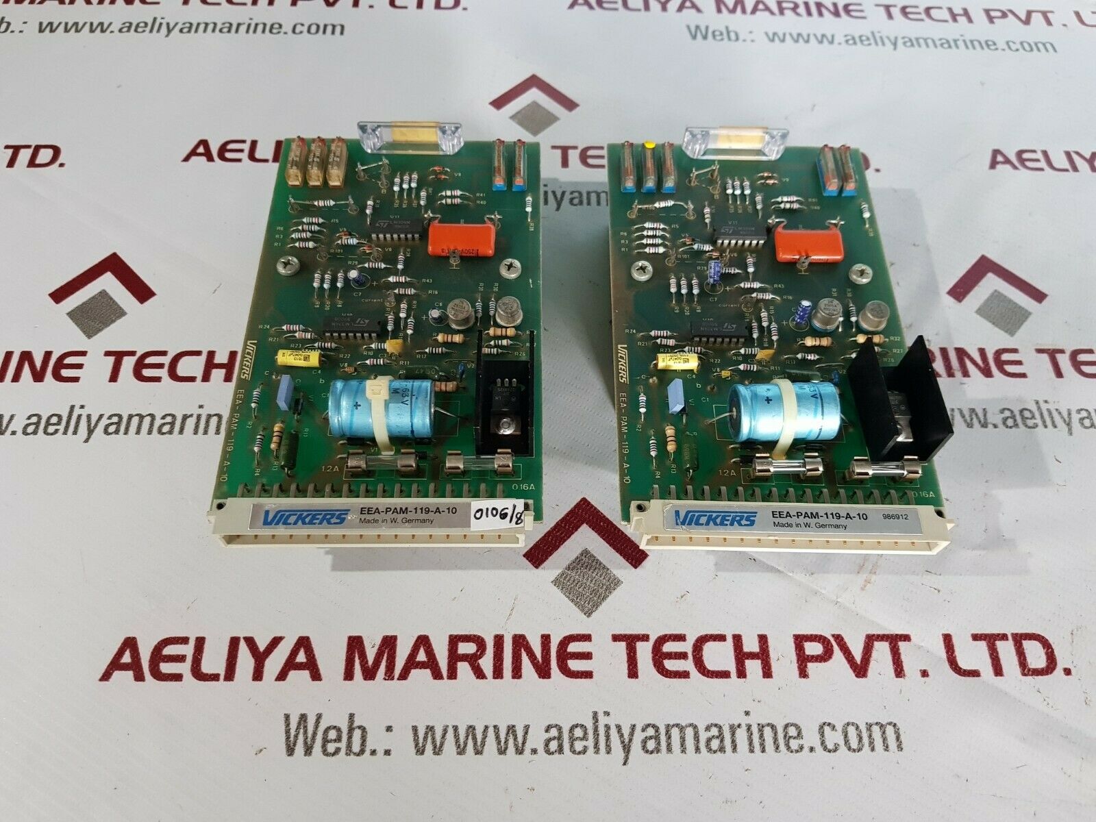 Vickers EEA-pam-119-a-10 PCB card – Aeliya Marine Tech