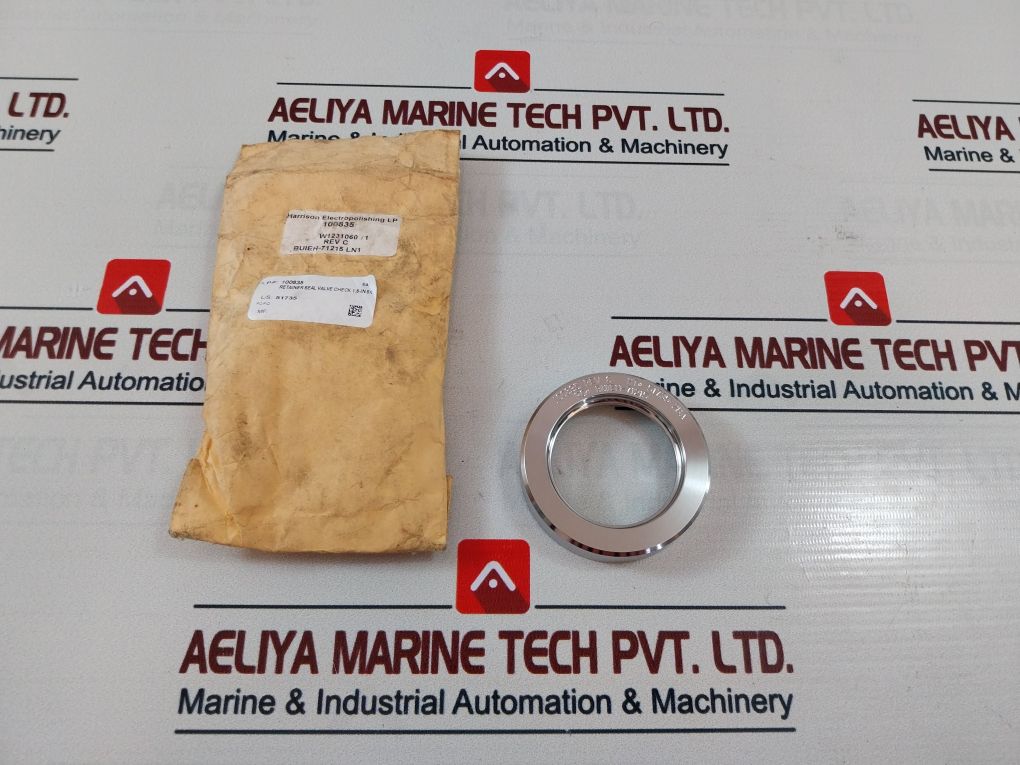 100835 Rev C Retainer Seal Check Valve 1.5-in 5K – Aeliya Marine Tech