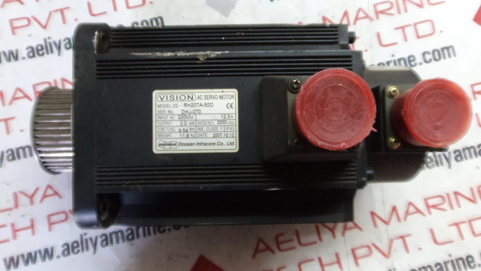 Doosan ds-rh20ta-50o vision ac servo motor – Aeliya Marine Tech