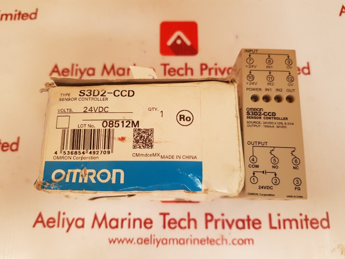 Omron s3d2-ccd sensor controller – Aeliya Marine Tech