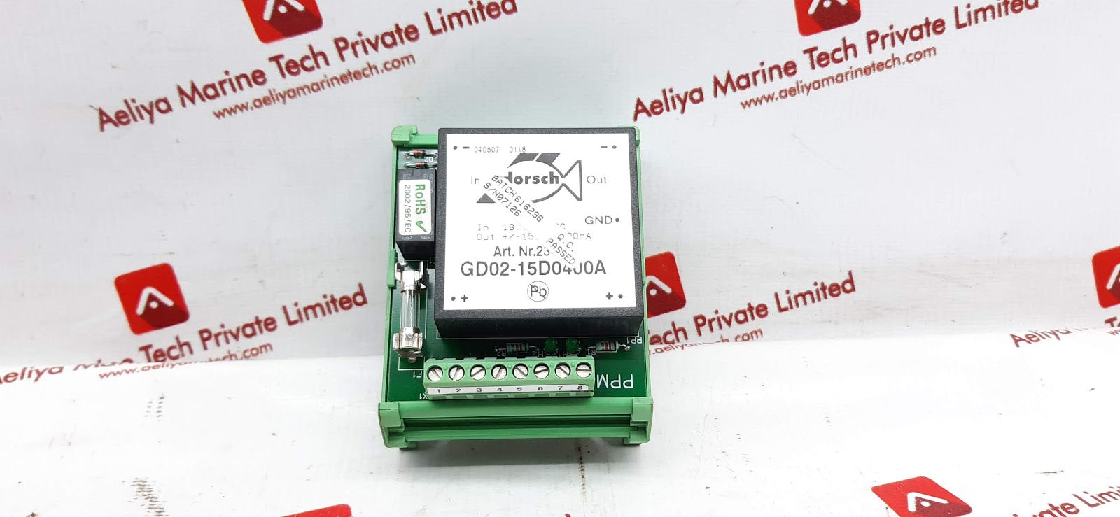 DORSCH GD02-15D0400A POWER SUPPLY – Aeliya Marine Tech