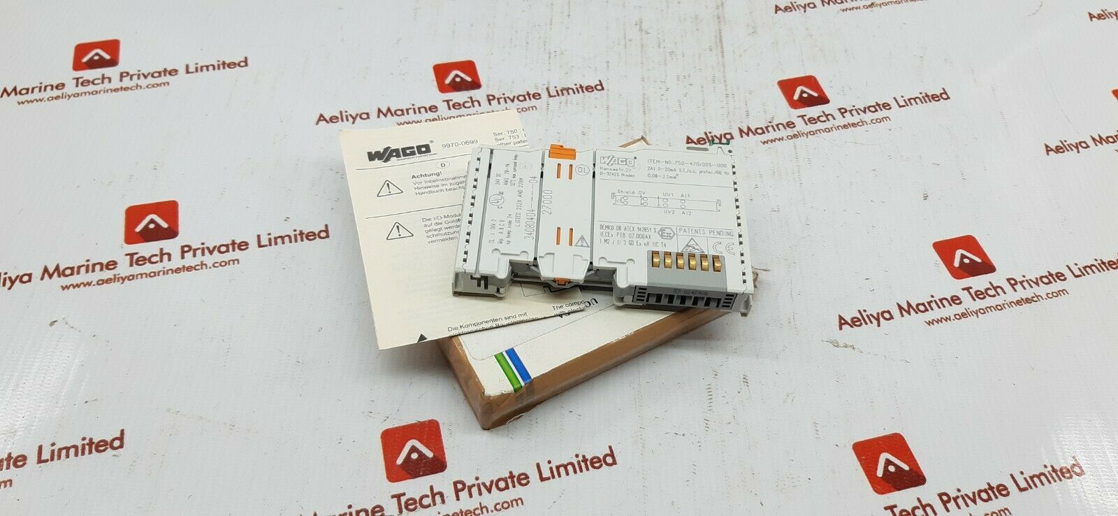 Wago 750-470/005-000 Analog Output Module Device 24V Dc – Aeliya Marine ...