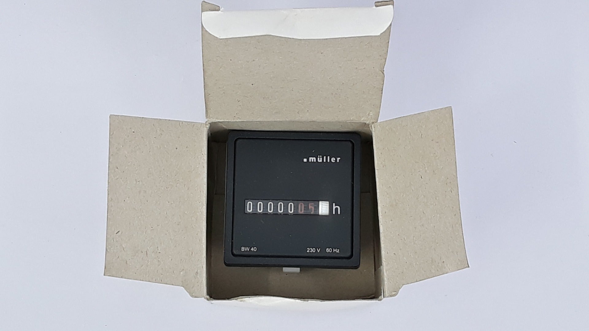 Muller Bw40 Hour Meter Counter 230V 60Hz – Aeliya Marine Tech