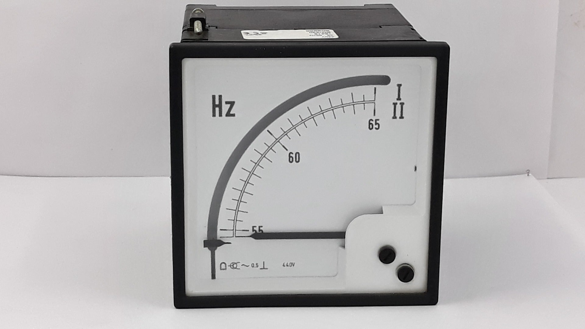 Frequency 440v analog panel meter 55...65hz – Aeliya Marine Tech