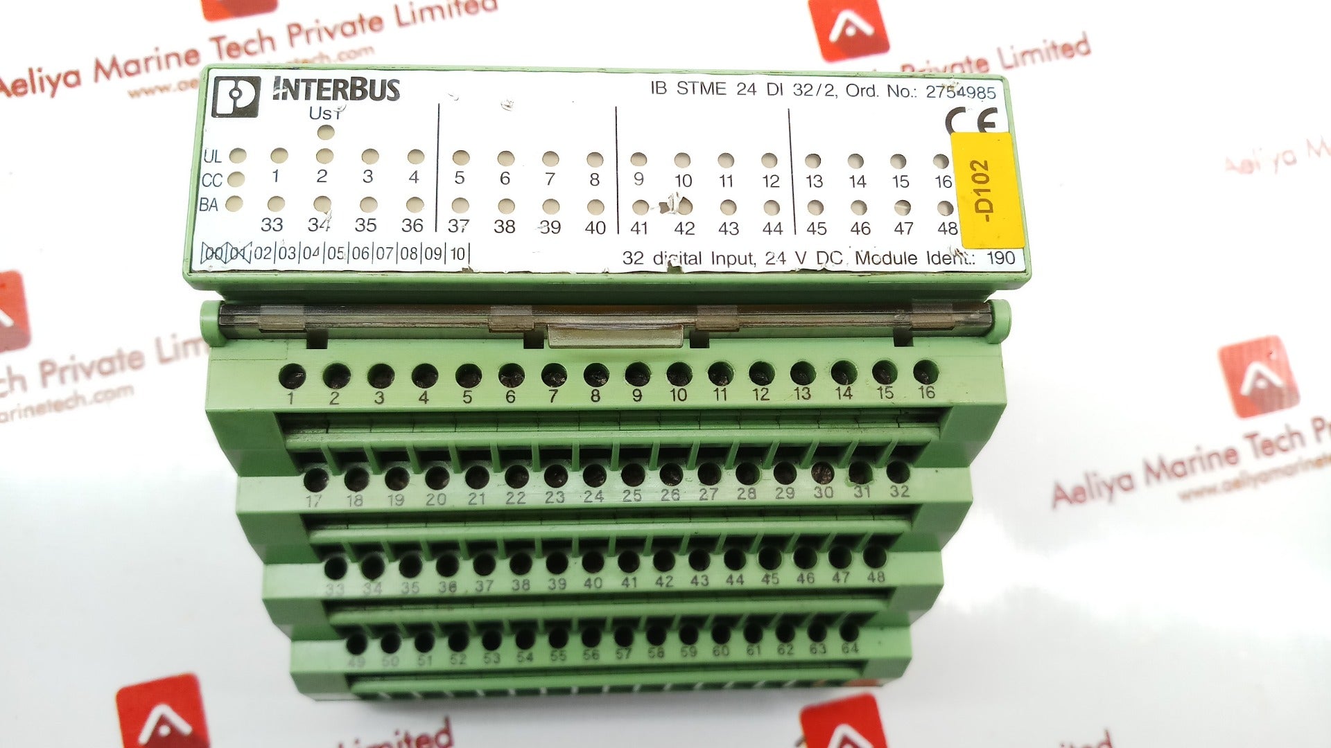 Phoenix Contact Interbus 32 Digital Input Module 24 Vdc – Aeliya Marine ...
