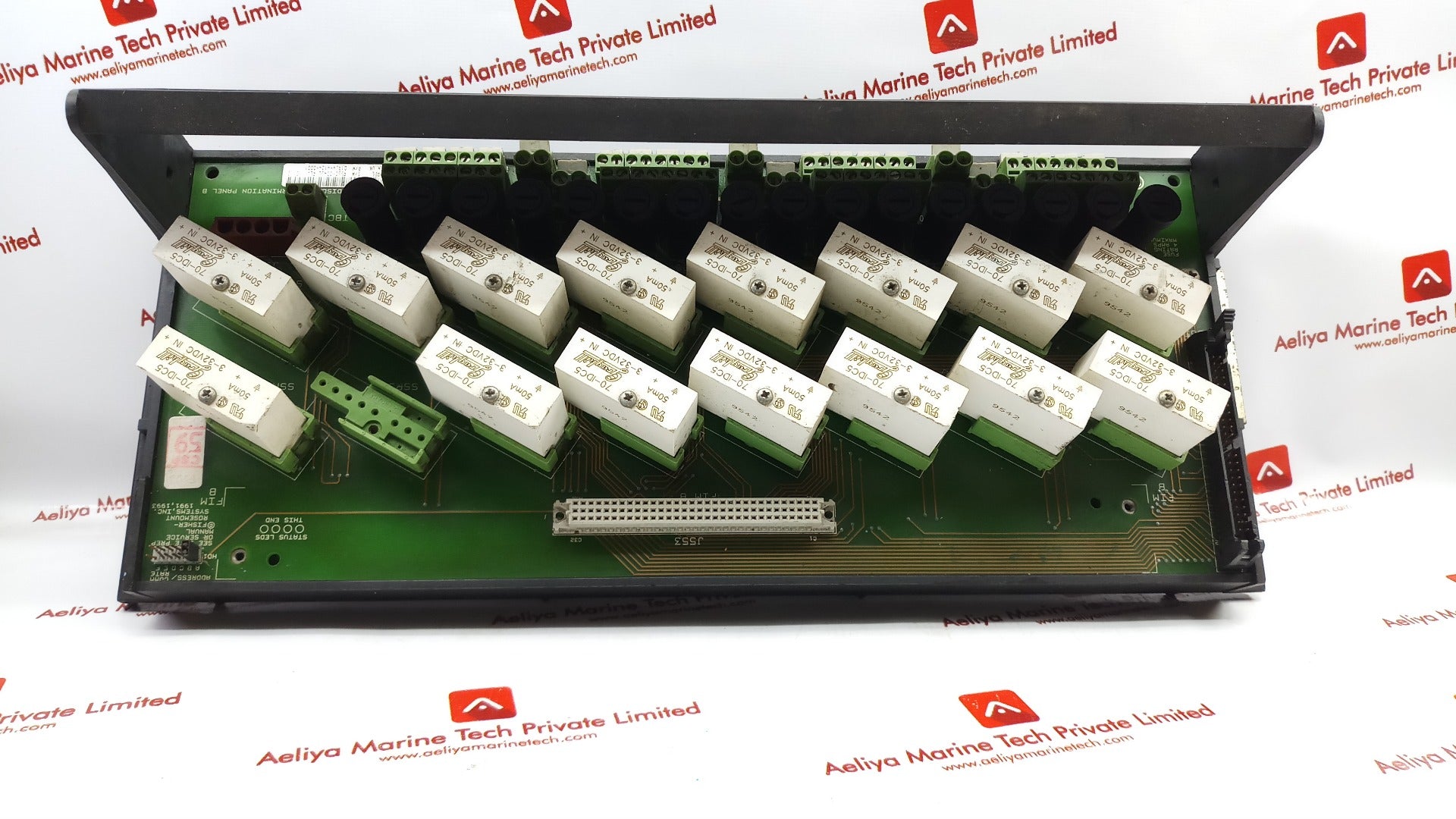 Fisher Rosemount 01984-4124-0001 Isolated Discrete Termination Panel ...