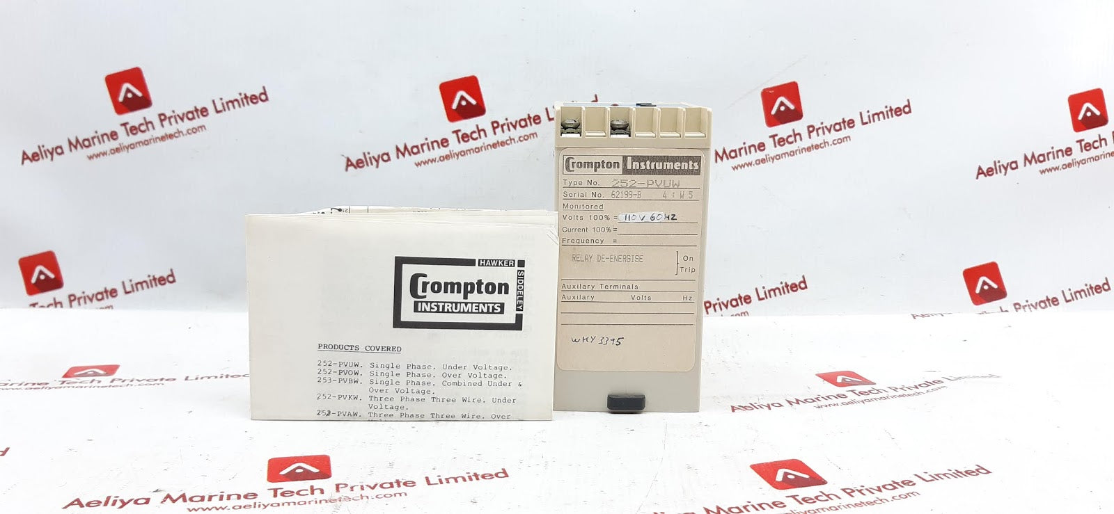 CROMPTON INSTRUMENTS 252-PVUW RELAY – Aeliya Marine Tech