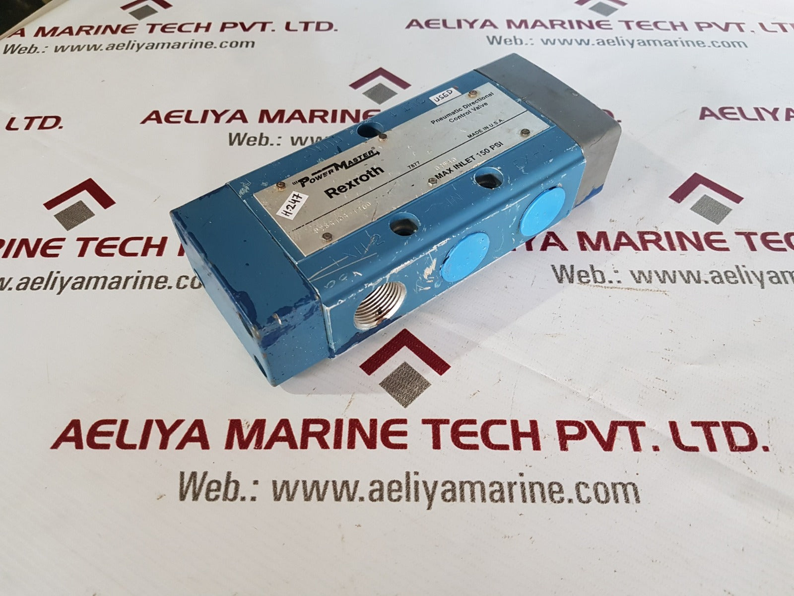 Rexroth power master pt64104-1700 pneumatic directional control valve ...