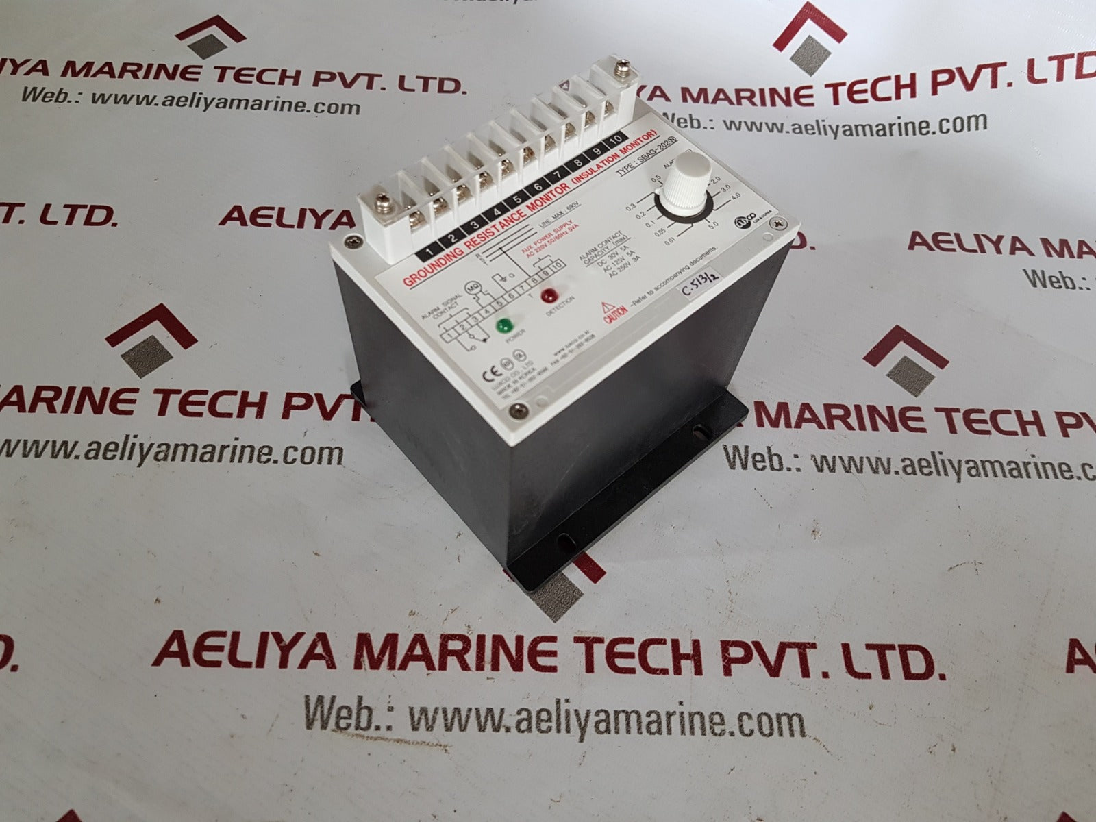 Luxco Sbag-202 Grounding Resistance Monitor(Insulation Monitor ...