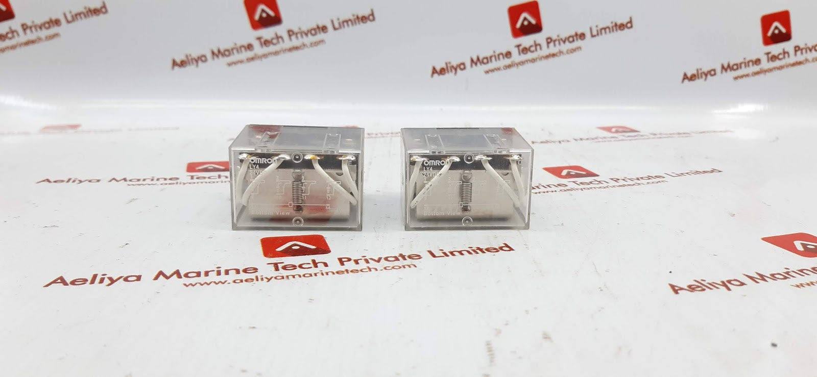 OMRON LY4 RELAY 10A 24VDC BOTTOM VIEW – Aeliya Marine Tech