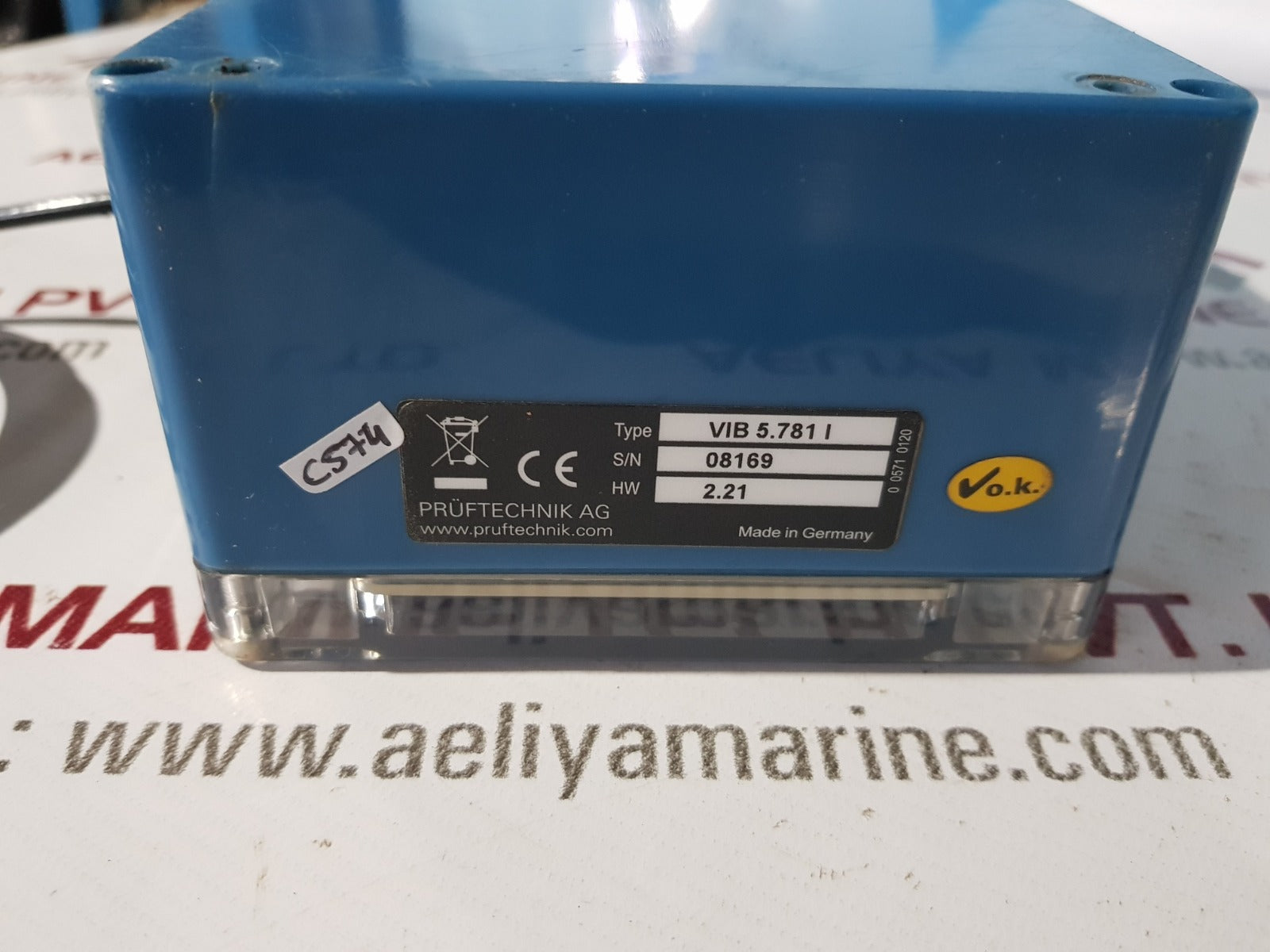 Vibrex vib5.781i machine safety monitoring – Aeliya Marine Tech