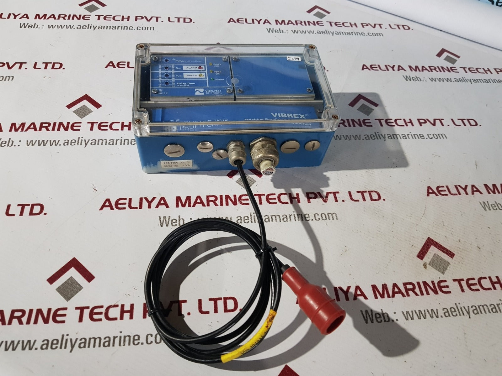 Vibrex vib5.781i machine safety monitoring – Aeliya Marine Tech