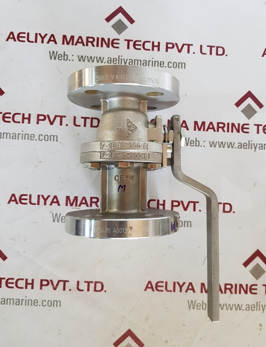 Bac fb 316/cf8m/ptfe flanged ball valve 16bar – Aeliya Marine Tech