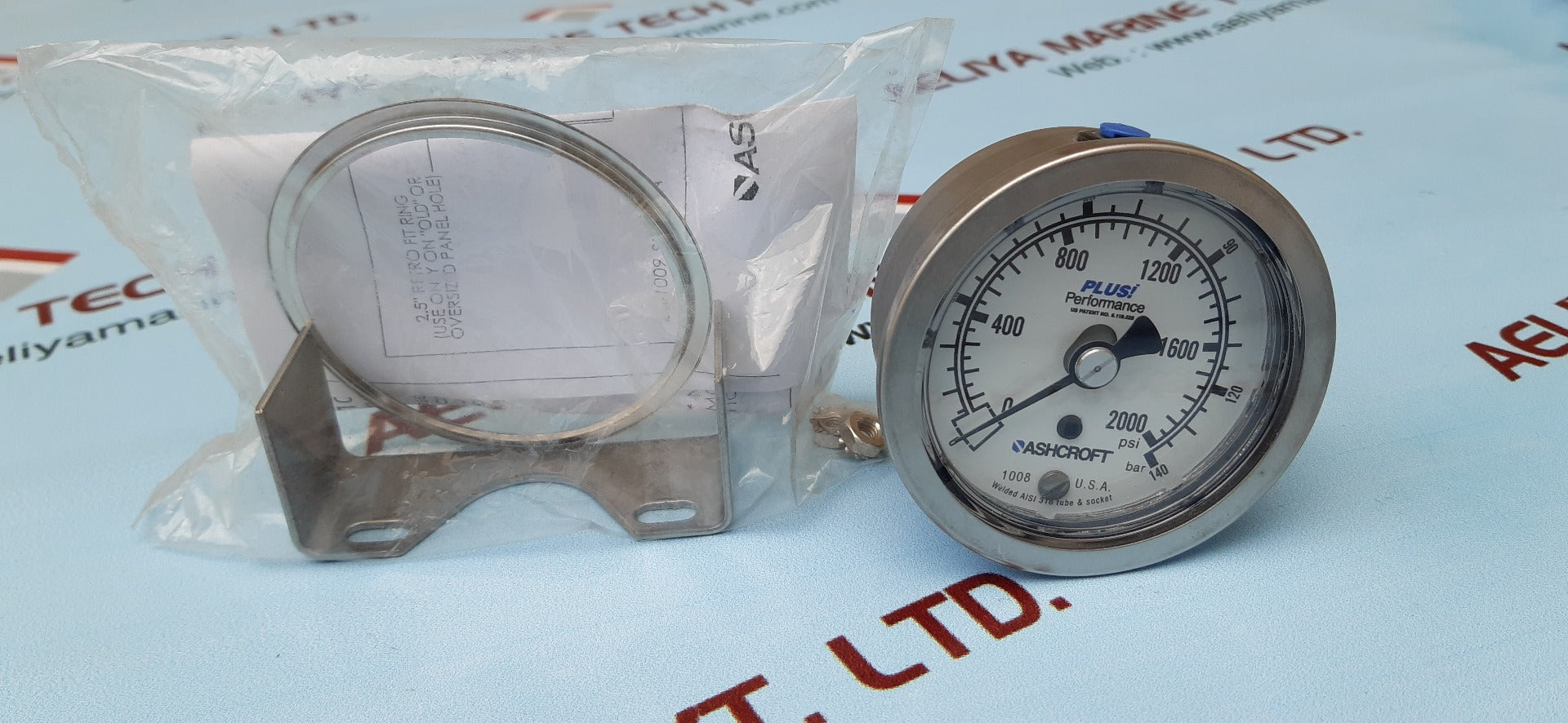 Ashcroft 63-1008-s-02b-2000# industrial duralife gauge – Aeliya Marine Tech