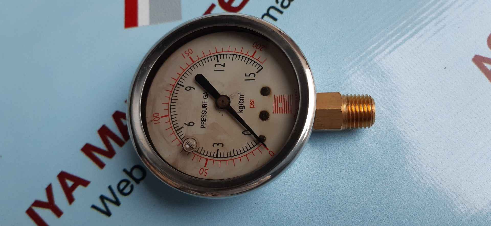 pro instruments pressure gauge 0-200 psi – Aeliya Marine Tech
