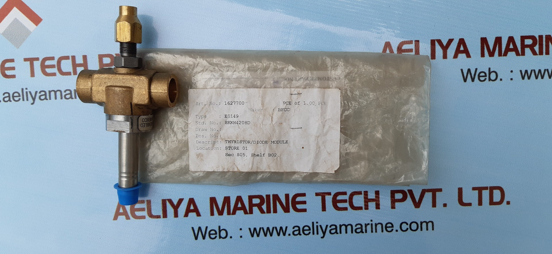 CAMERON E0149 THYRISTOR DIODE MODULE 40A 800V – Aeliya Marine Tech