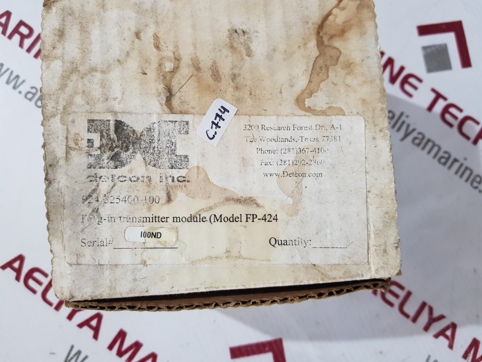 Detcon fp-424c gas sensor new – Aeliya Marine Tech®