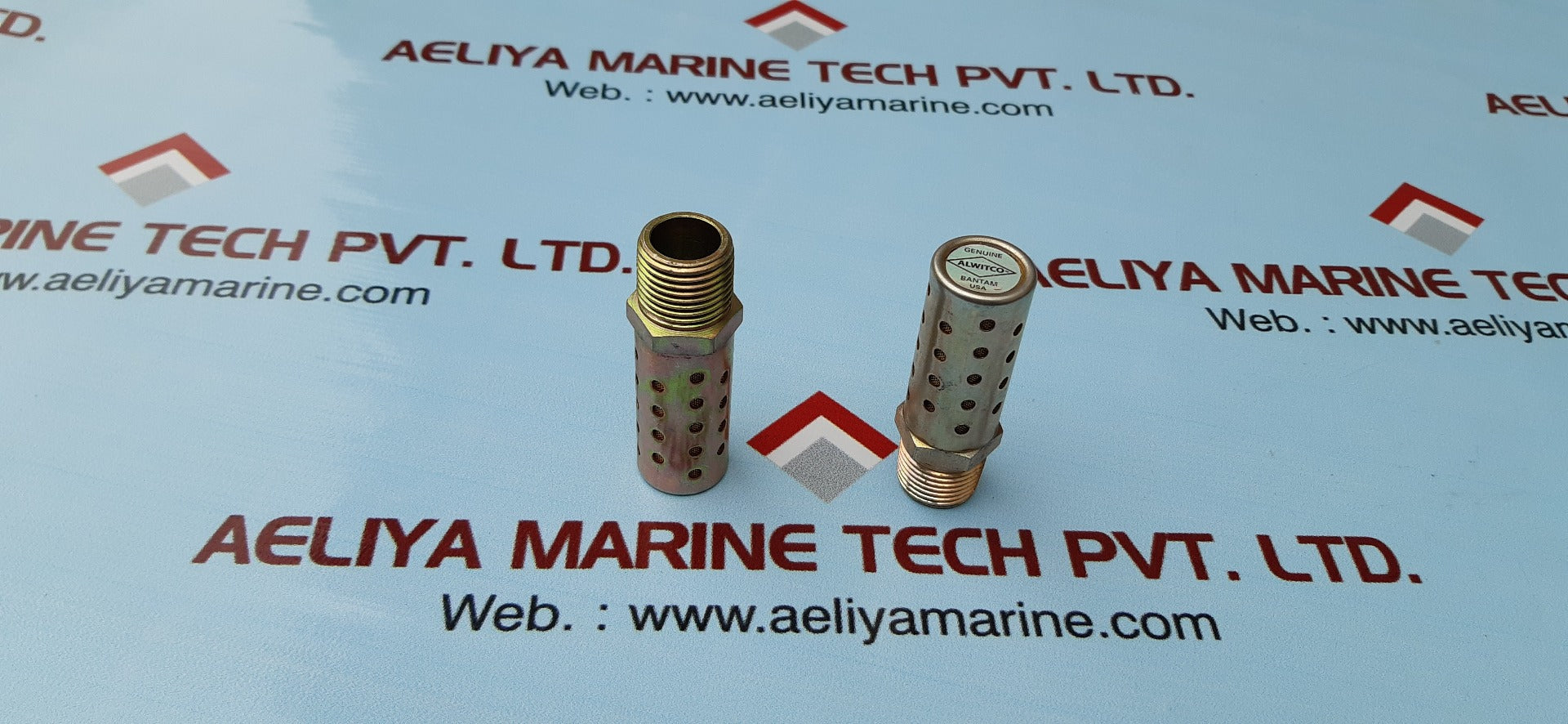 Alwitco genuine bantam muffler silencer 1/2 – Aeliya Marine Tech