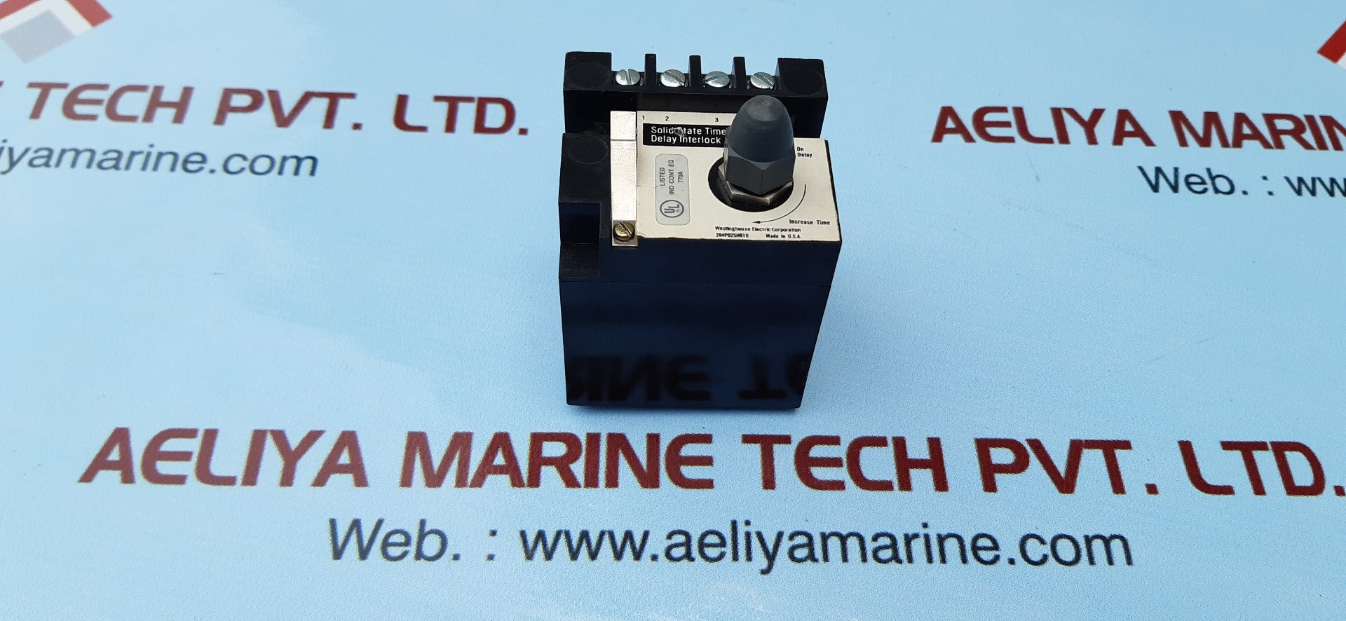Westinghouse ton-56 solid state timer – Aeliya Marine Tech