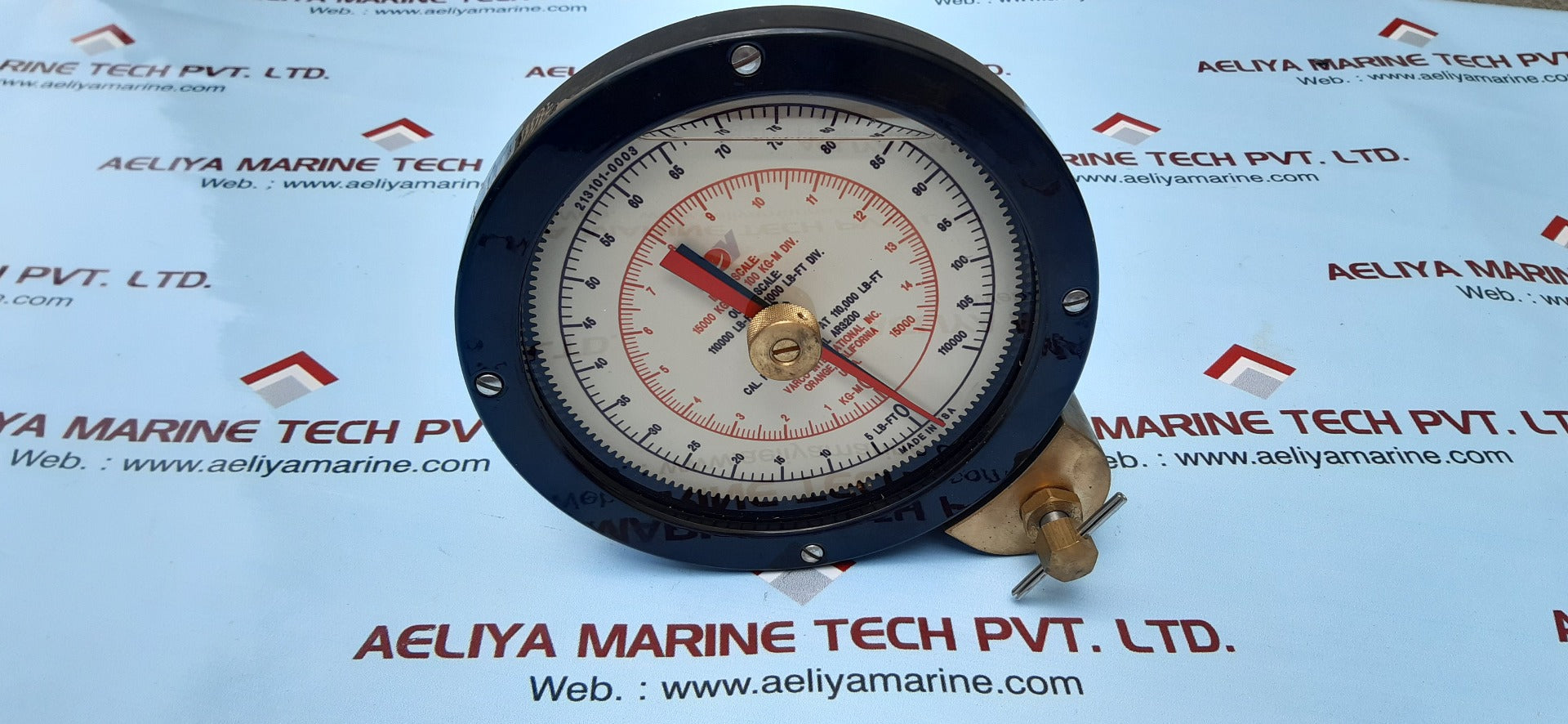 Md totco 10035453-001 torgue gauge – Aeliya Marine Tech
