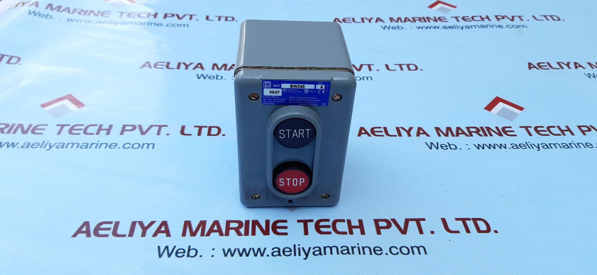 Square D class 9001 bw240 control station series a – Aeliya Marine Tech