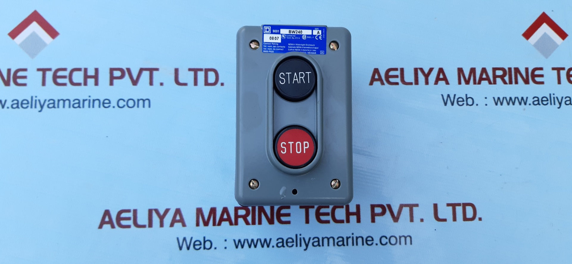 Square D class 9001 bw240 control station series a – Aeliya Marine Tech