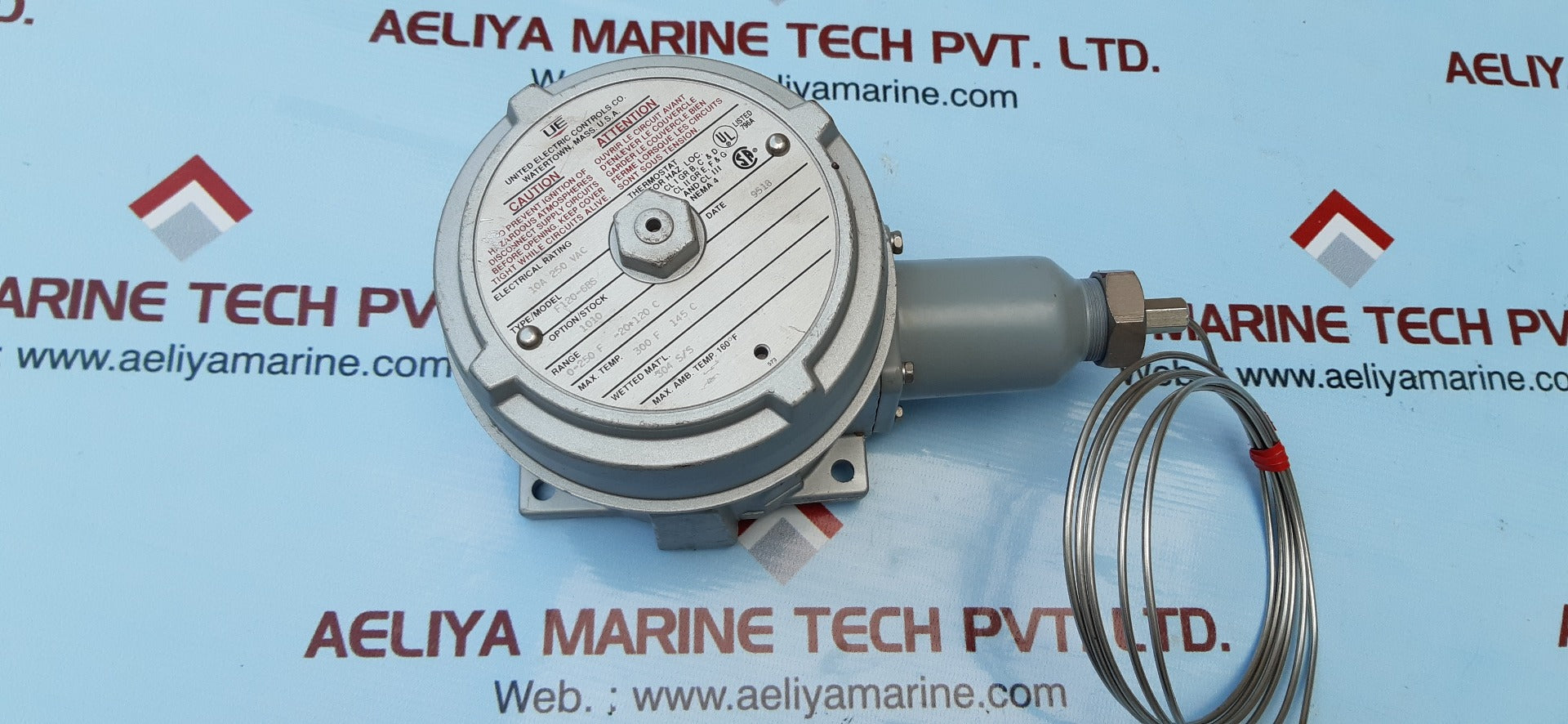 United electric f120-6bc thermostat 10a – Aeliya Marine Tech