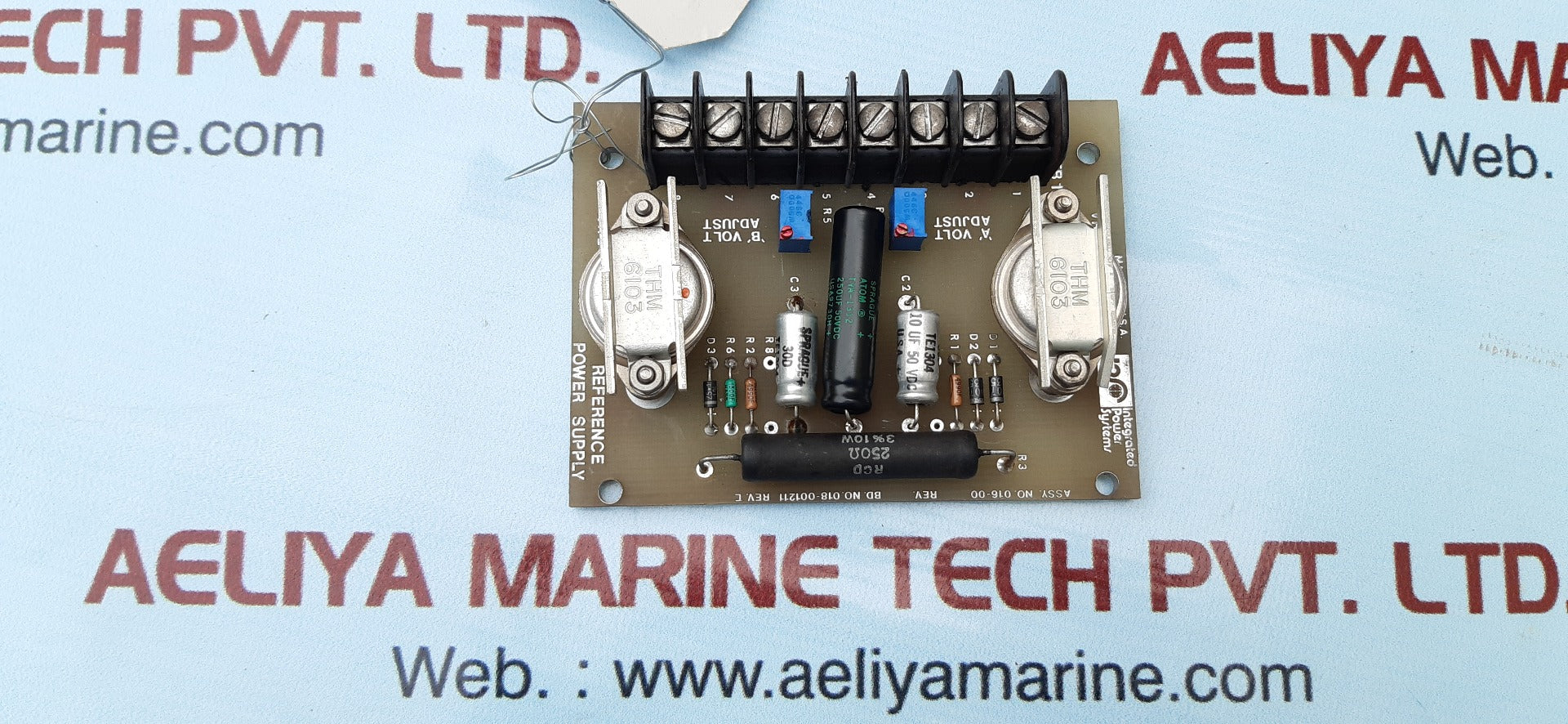 Integrated power systems 016-00 reference power supply – Aeliya Marine Tech