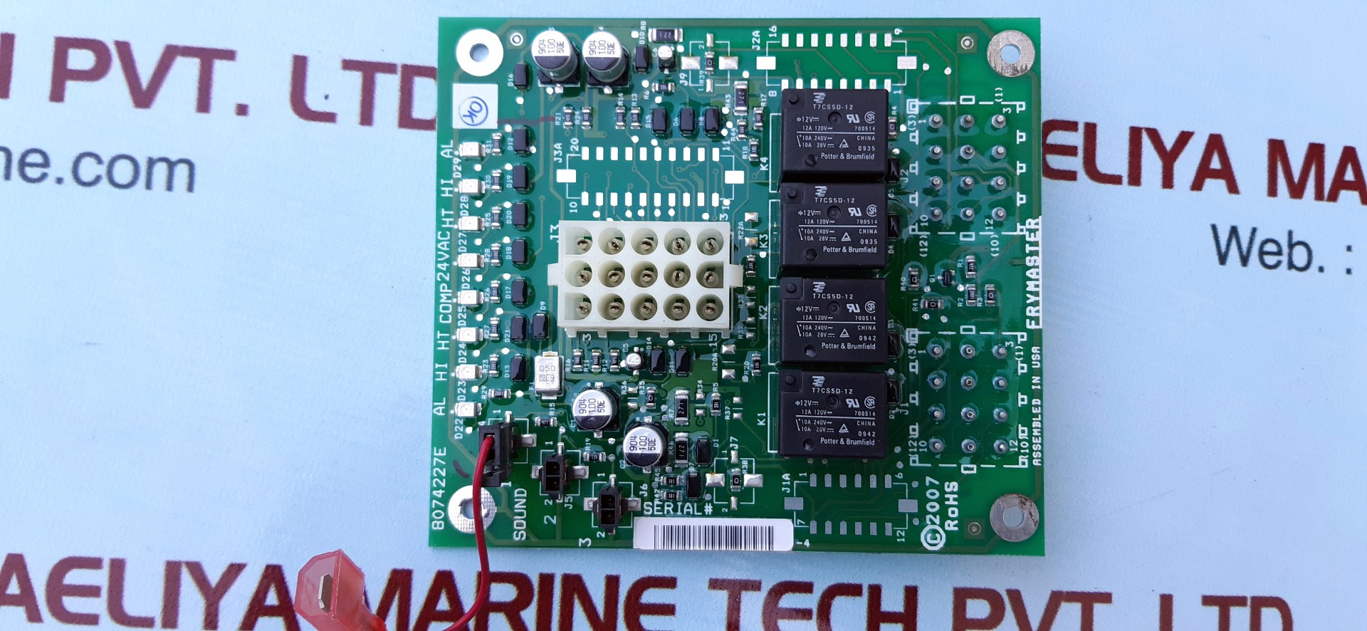 Frymaster 8074227e interface board – Aeliya Marine Tech