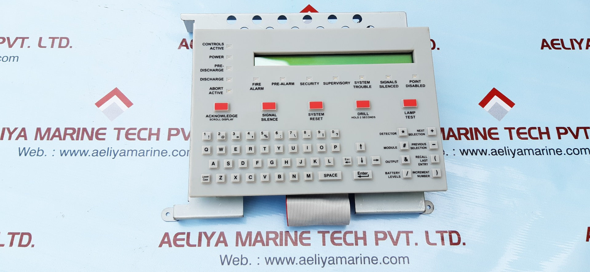 Notifier kdm-r2 fire alarm keypad module 18717-b – Aeliya Marine Tech
