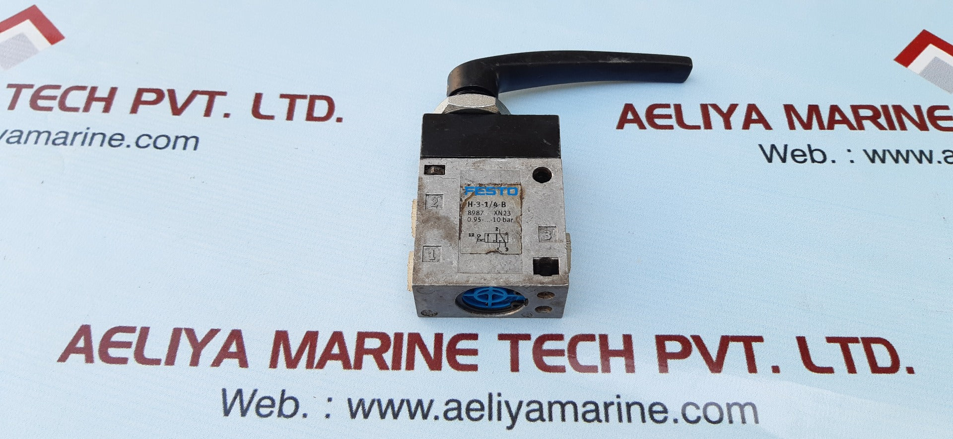 Festo h-3-1/4-b hand lever directional control valve – Aeliya Marine Tech