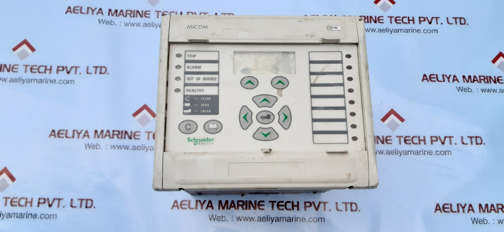 Schneider micom p142 overcurrent protection relay p142317b3m0448j ...