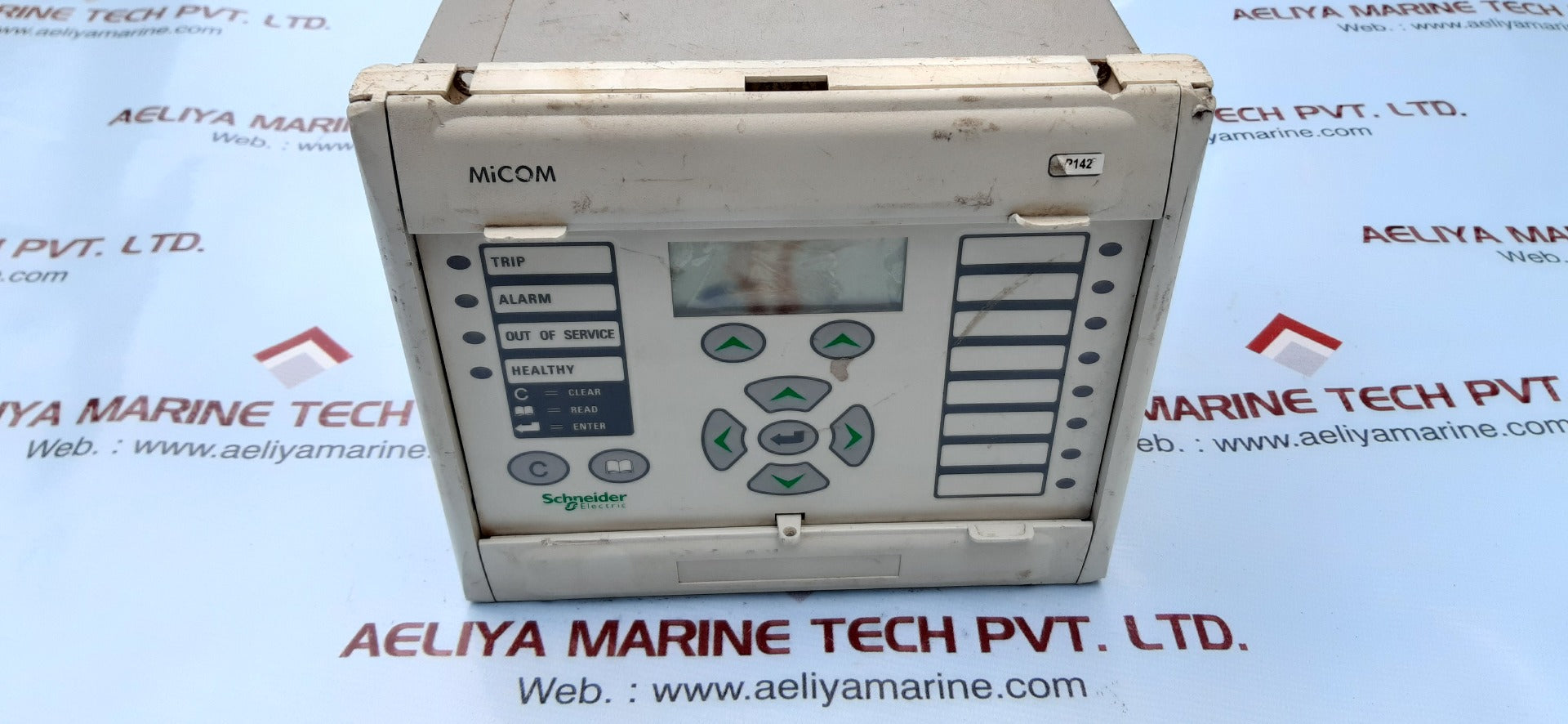 Schneider micom p142 overcurrent protection relay p142317b3m0448j ...