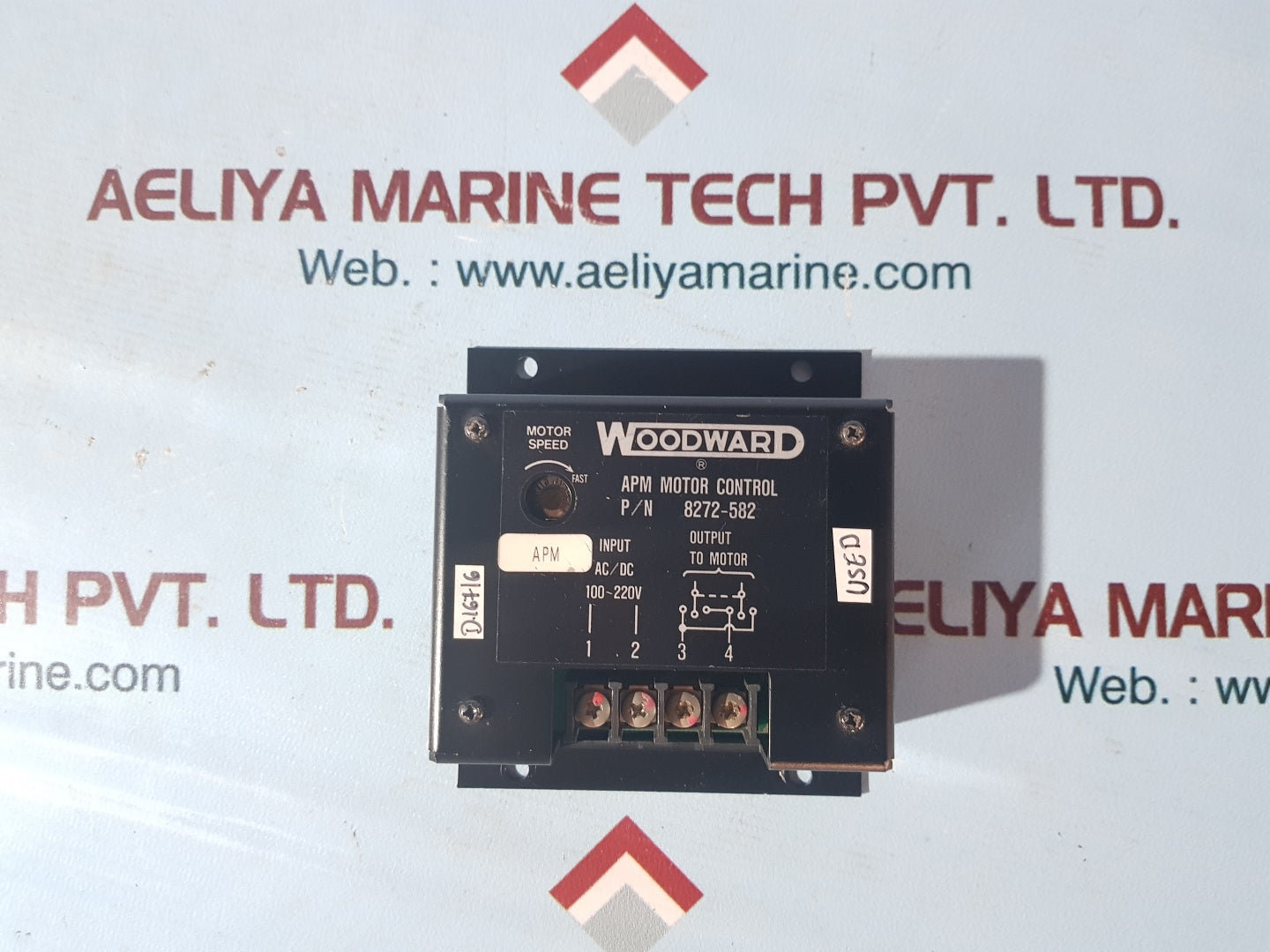 Woodward 8272-582 apm motor control 100~220v ac/dc – Aeliya Marine Tech