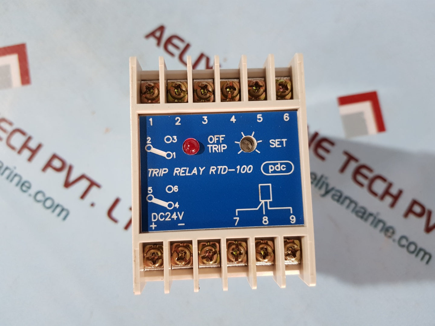 Pan delta rtd-100 v1.00 rtd temperature trip relay – Aeliya Marine Tech®