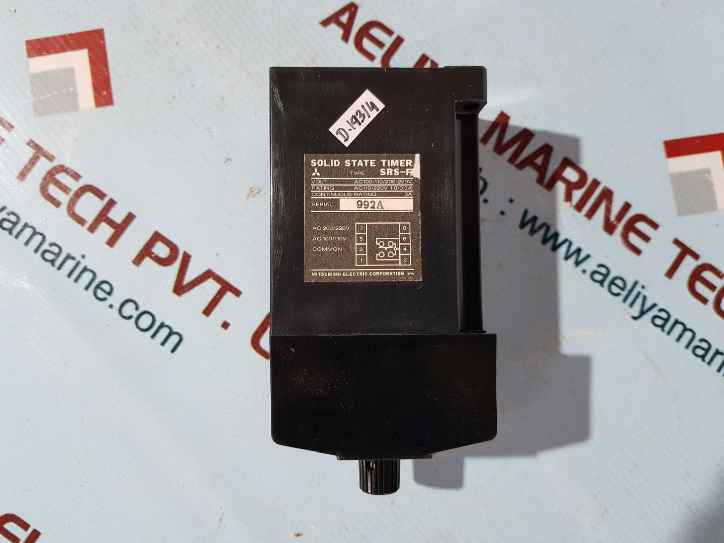 Mitsubishi srs-f solid state timer ac100-110/200-220v – Aeliya Marine Tech