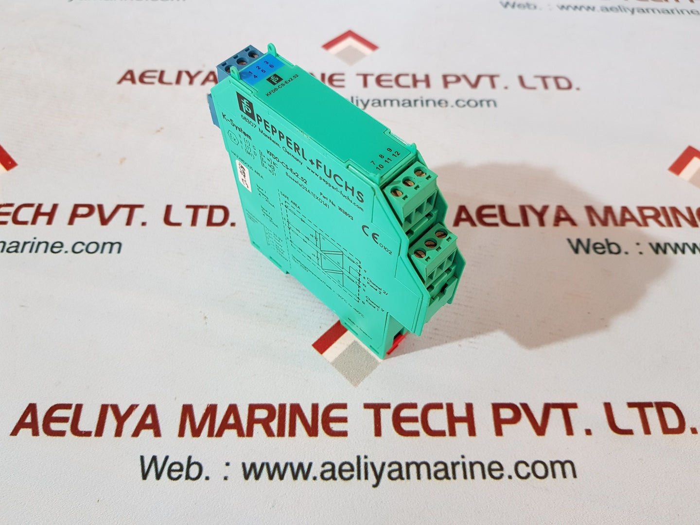 Pepperl fuchs kfdo-cs-ex2.52 channel repeater 183893 – Aeliya Marine Tech
