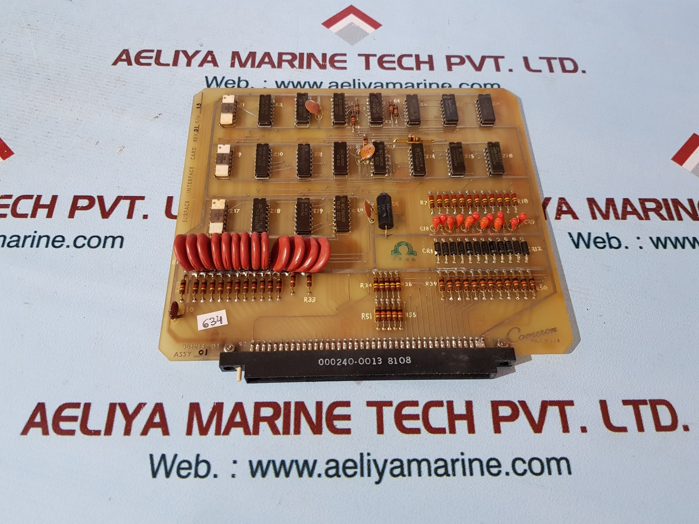 Cameron 381213 surface interface card – Aeliya Marine Tech