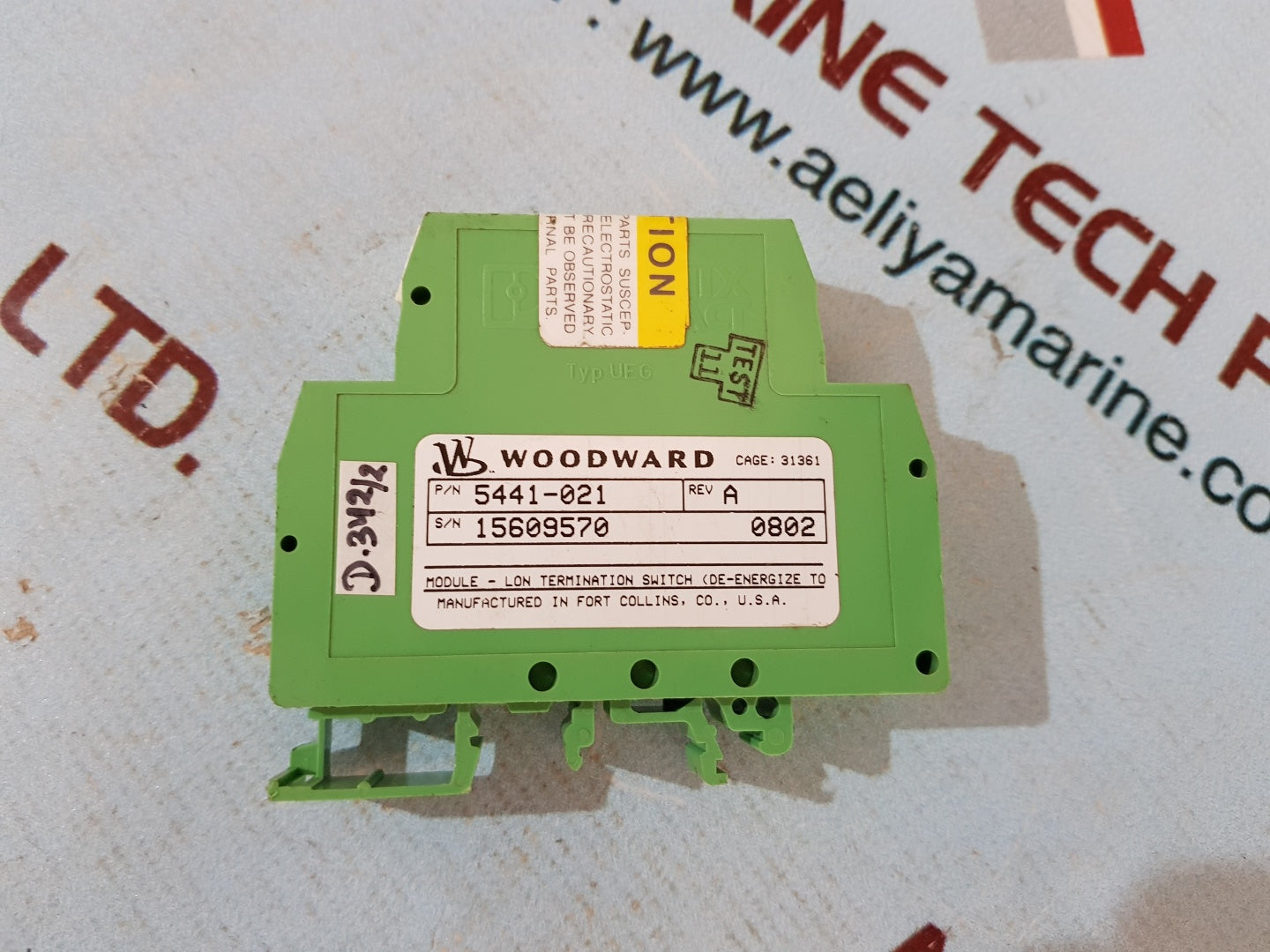 Woodward 5441-021 rev.a module-lon termination switch – Aeliya Marine Tech