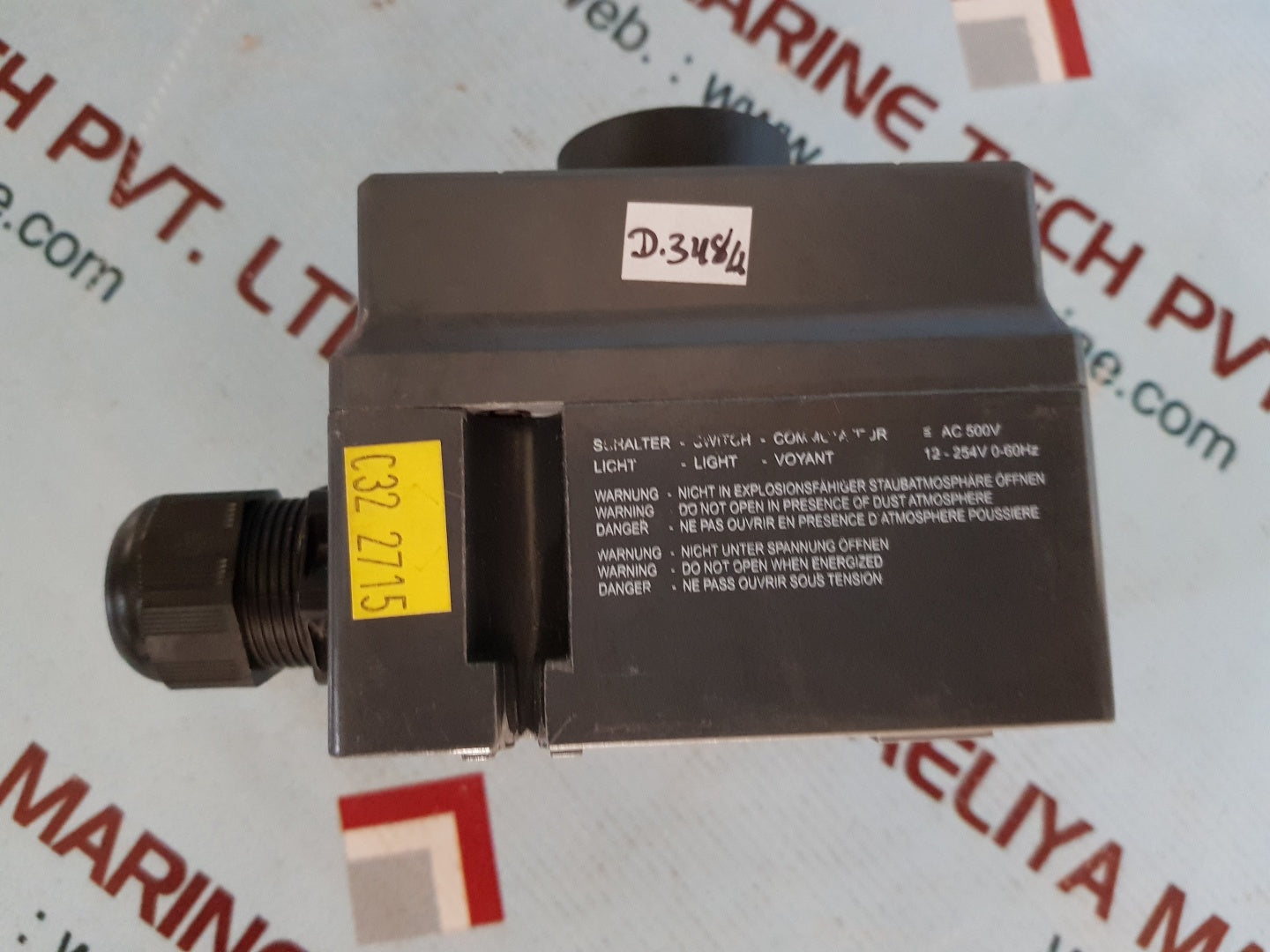 Stahl 8040/11 control station – Aeliya Marine Tech