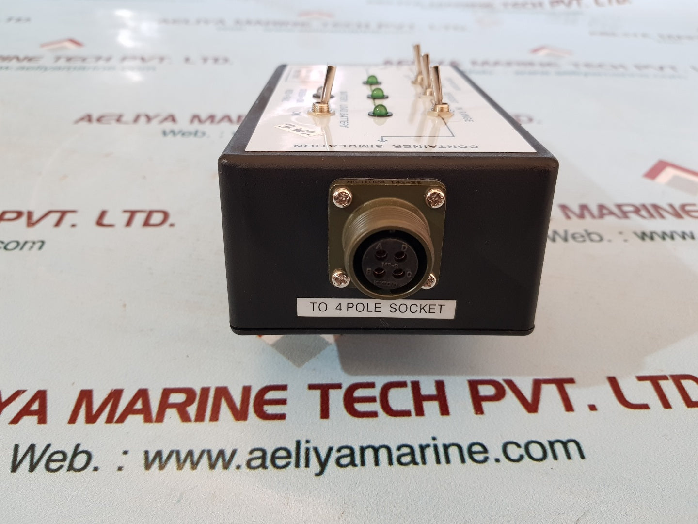 Four Pole Container Test Box – Aeliya Marine Tech®