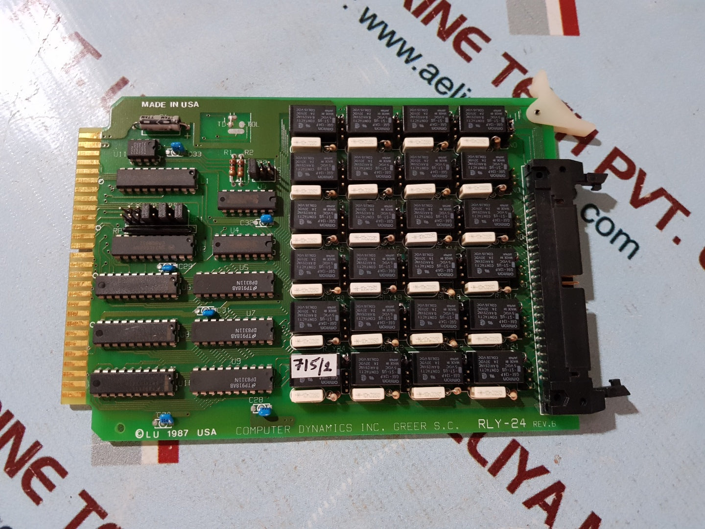 Computer dynamics rly-24 PCB card – Aeliya Marine Tech