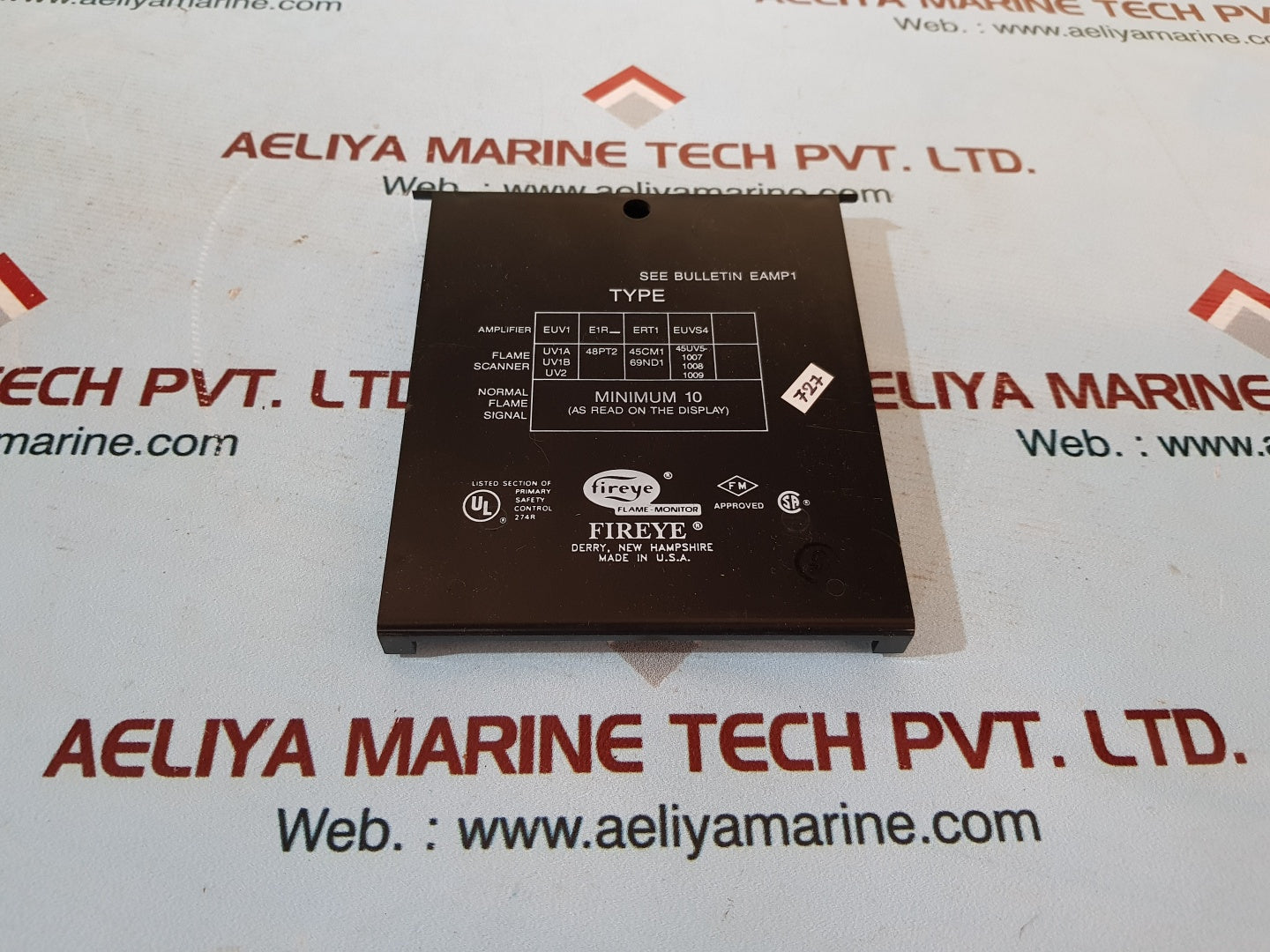 Fireye e1r1 flame amplifier module – Aeliya Marine Tech
