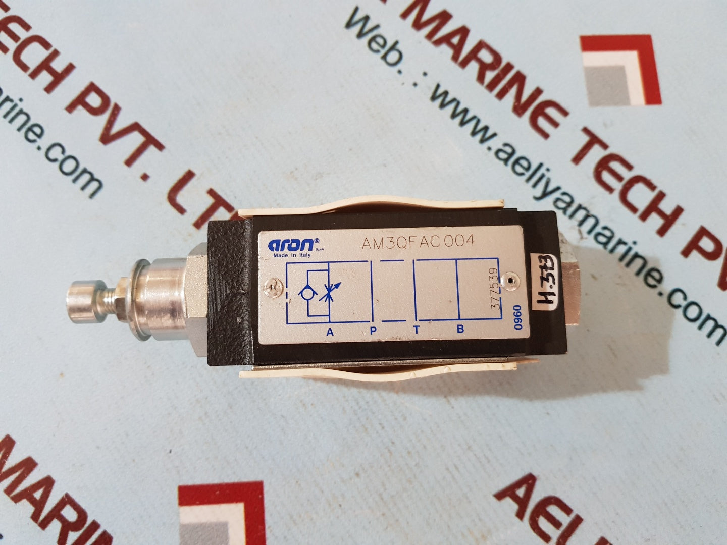 Aron am3qfac004 single flow control valve – Aeliya Marine Tech
