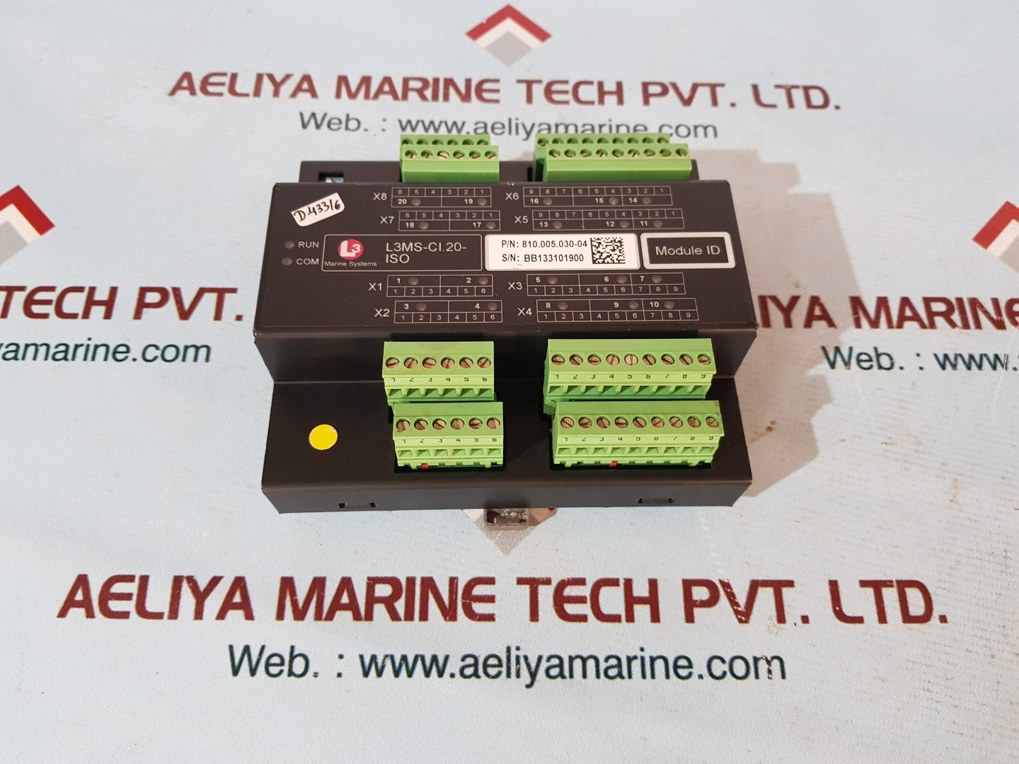 L3 marine systems l3ms-ci.20-iso module 810.005.030-04 – Aeliya Marine Tech