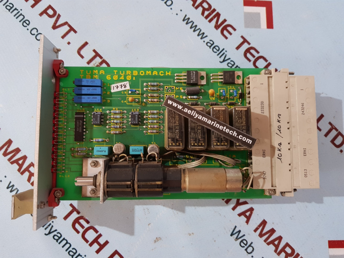 Tuma-turbomach Tbm 6040 Pcb Card – Aeliya Marine Tech