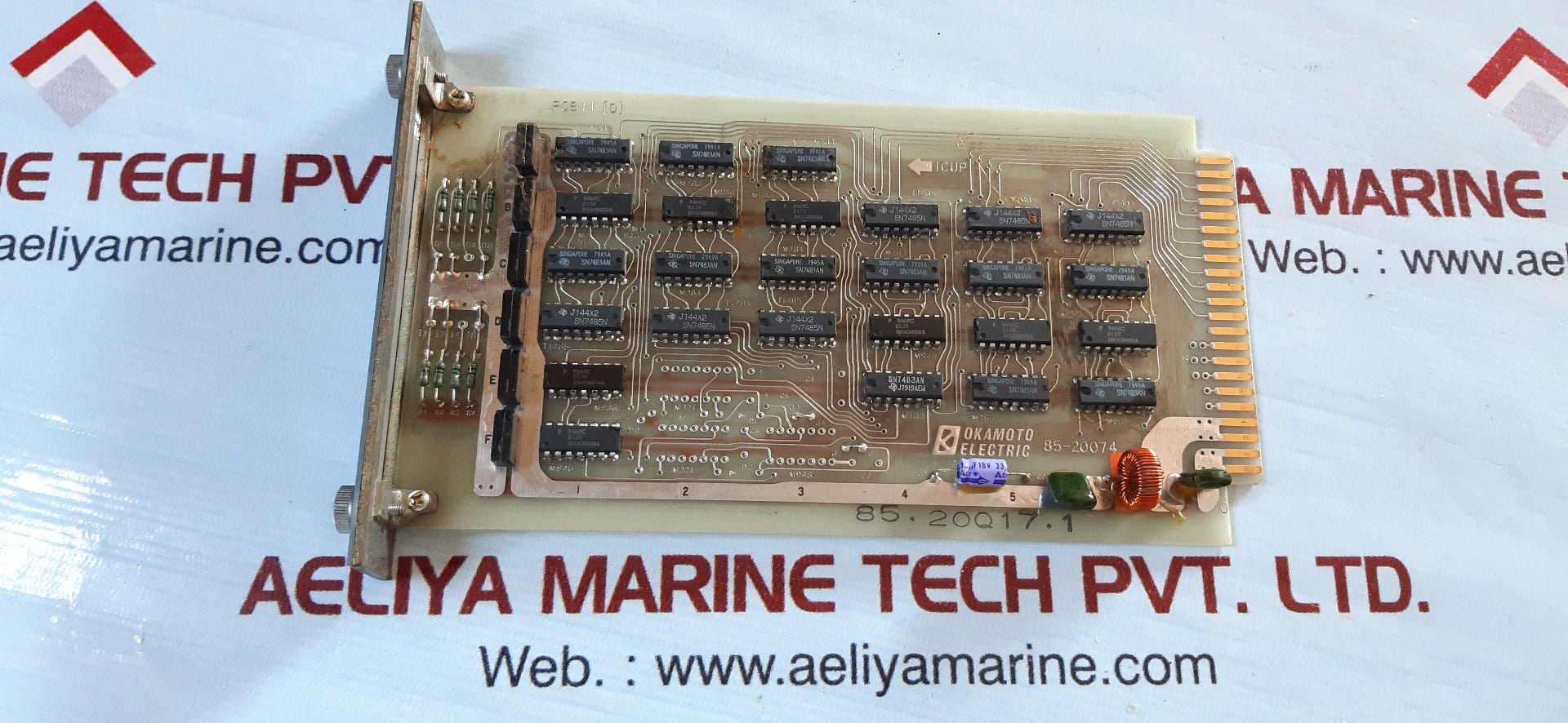 Okamoto electric 85-20074 pcb card – Aeliya Marine Tech