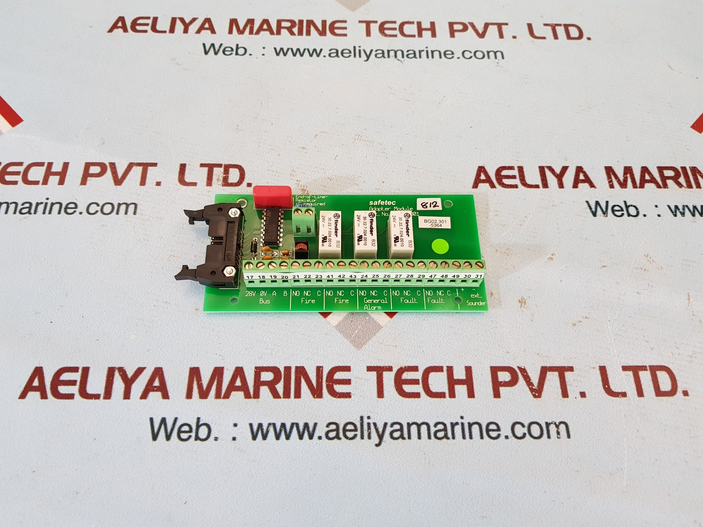 Safetec sds-48 repeater panel – Aeliya Marine Tech