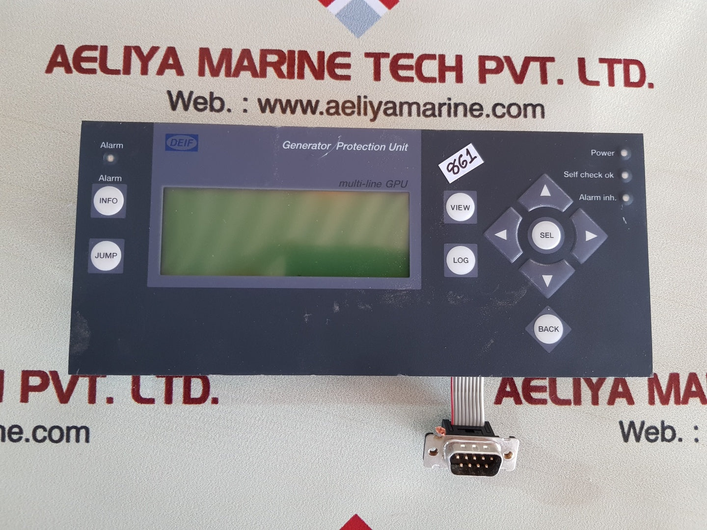 Deif gpu/2/gs multi-line generator protection unit – Aeliya Marine Tech